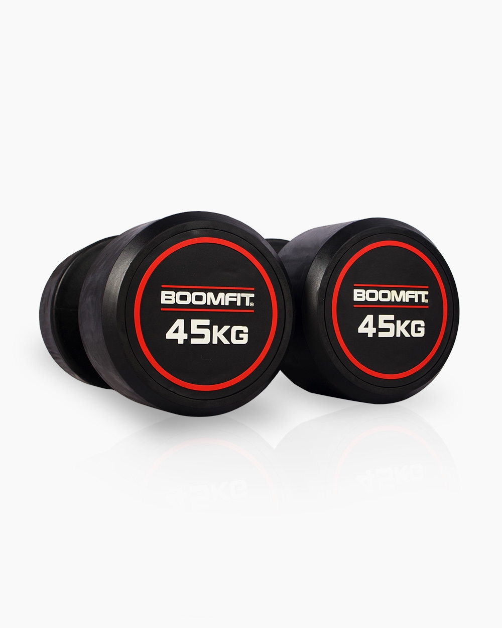 Halteres Redondos de Musculação 10Kg (Par) - BOOMFIT